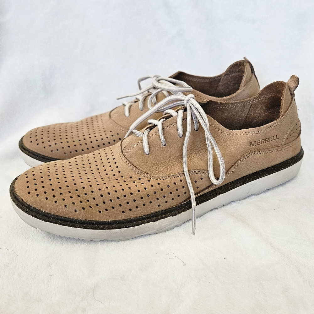 Womens Merrell Around Town Lace Air Oxford Sneakers T… - Gem